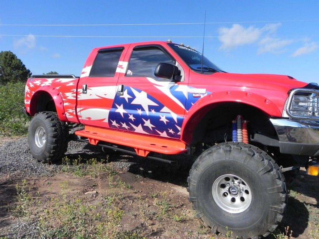 1999 Ford F 250 Monster Truck 9/11 Tribute for sale