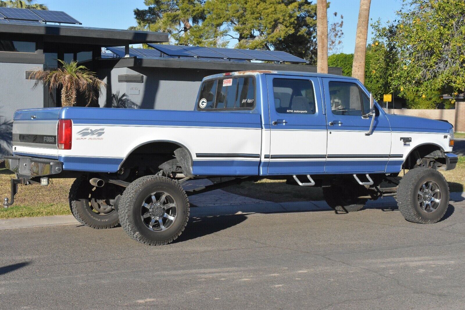 1996 Ford F 350 4X4 Crew Cab Pickup [lifted monster] for sale